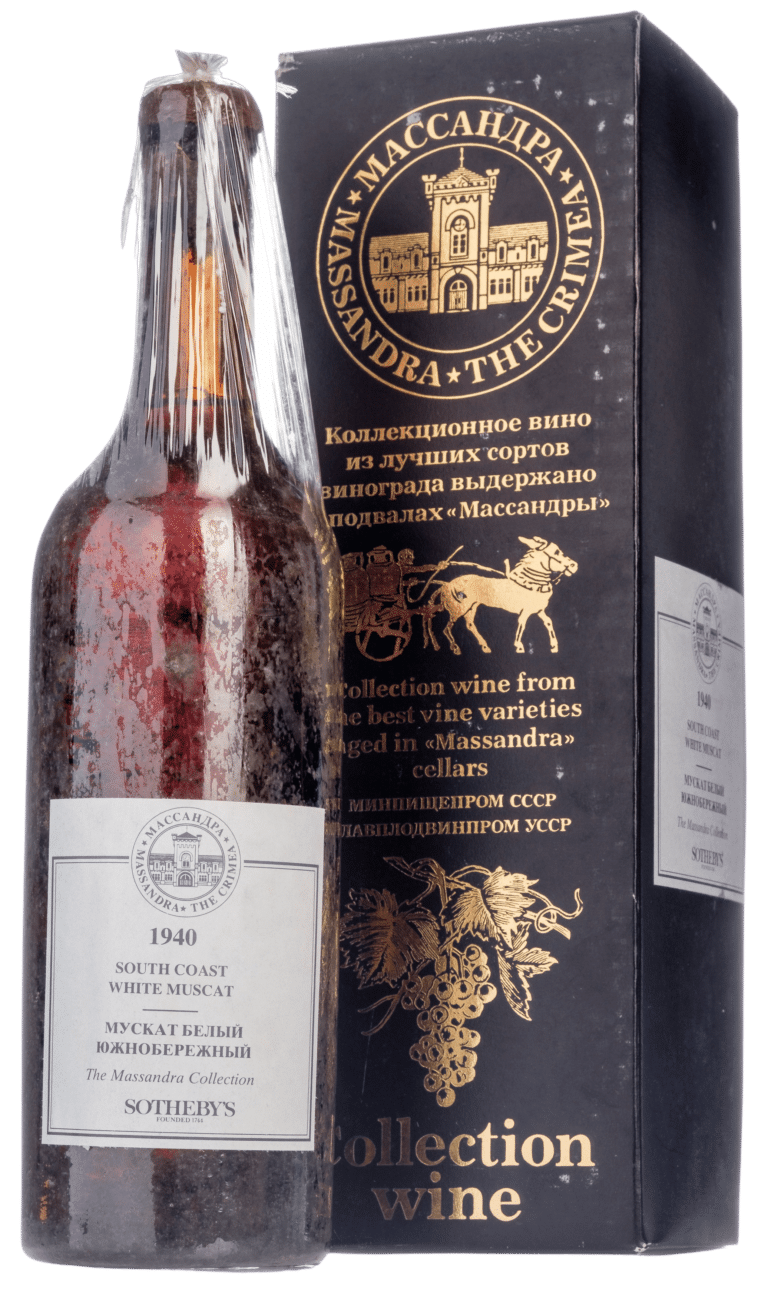 South Coast White Muscat, The Massandra Collection, årgang 1940