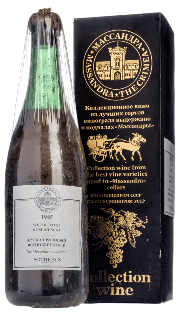 South Coast Rosé Muscat, The Massandra Collection, årgang 1945